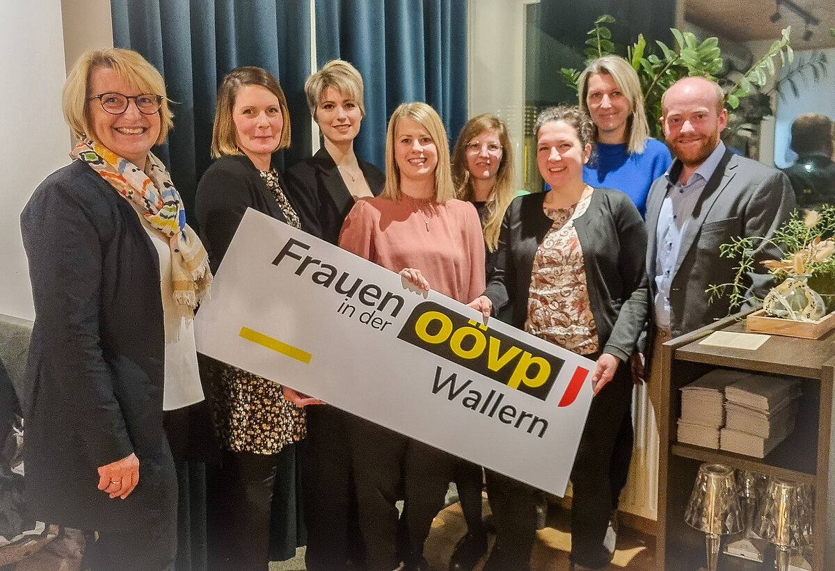 Neues Team bei den Frauen in der ÖVP: OÖVP Wallern